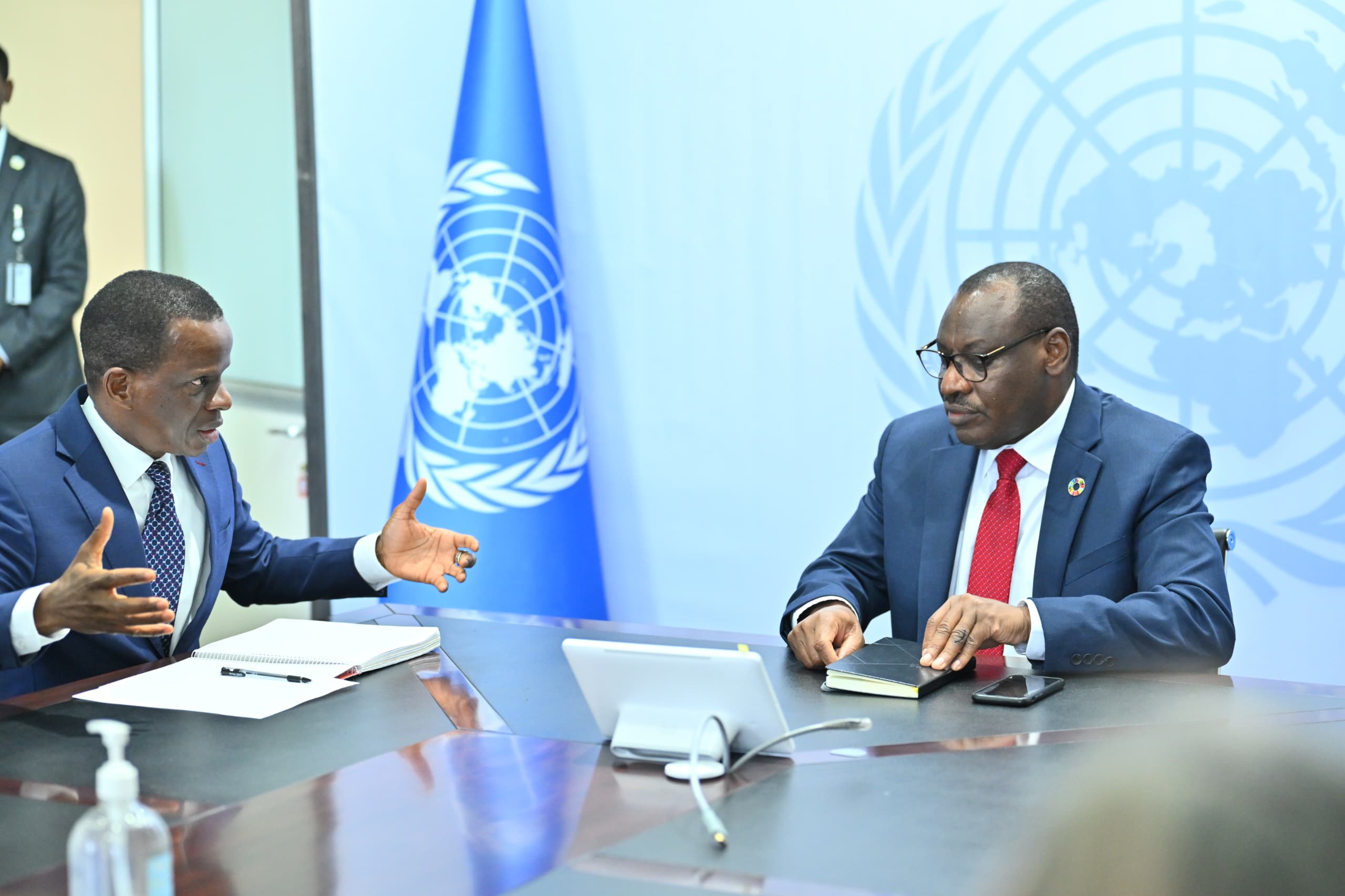 Welcoming the new Executive Secretary, Mr Claver Gatete on his first ...